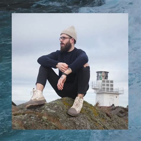 Fugla Ness Lighthouse Nestled In Behind Ritchie Who Is Wearing Our