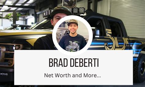 Brad Deberti Net Worth Tycoonworth