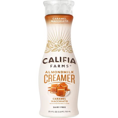 Califia Farms Caramel Macchiato Almond Milk Coffee Creamer 25 Fl Oz
