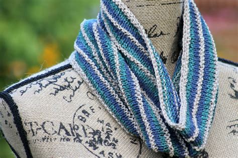 Balls To The Walls Knits Interrupted Stripe Cowl