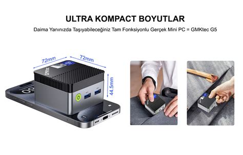 Gmktec G5 Intel N97 12gb Ddr5 256gb Ssd Wifi5 Bt 42 Win11 Pro