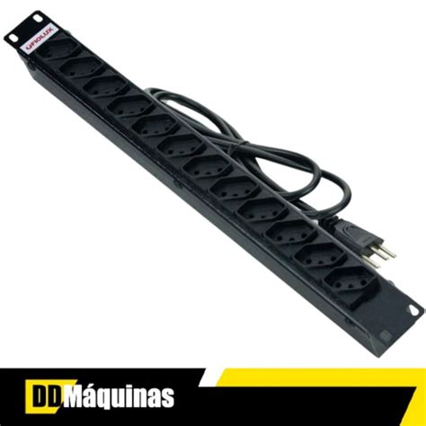 Extensão Regua Para Rack Com 12 Tomadas Fiolux Shopee Brasil