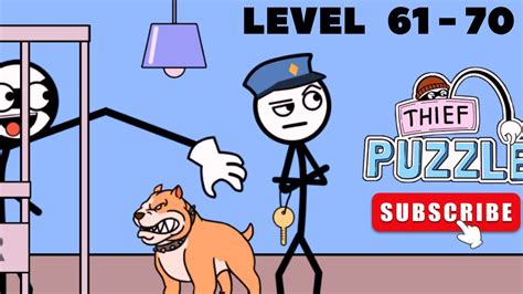 Thief Puzzle Level 61 70 Gameplay Walkthrough Android Ios Youtube