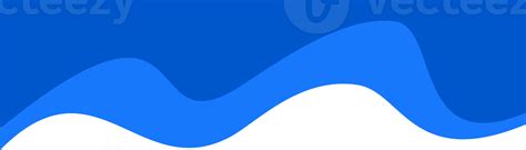 Header Shape Background For Website Design Blue Border For Banner Abstract Divider For Bottom