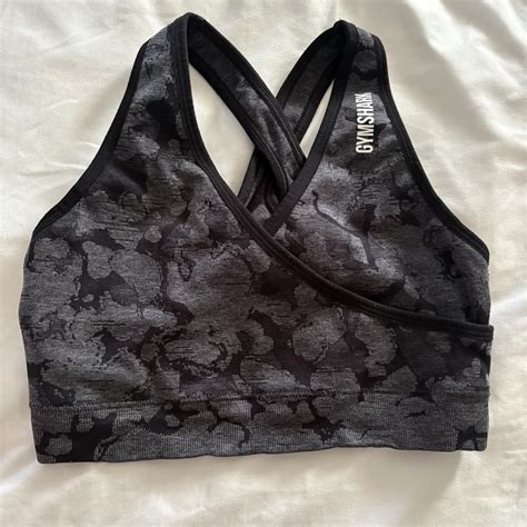 Gymshark Adapt Camo Seamless Sports Bra Gymshark Depop