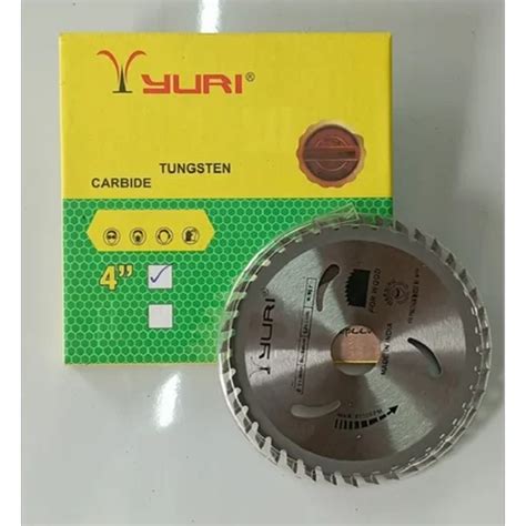 Tungsten Carbide Yuri Wood Cutting Blade 4 Inch At ₹ 105piece In Jaipur