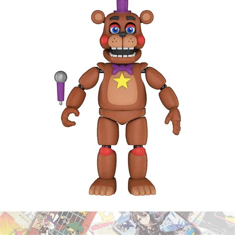 Amazon.com: Funko﻿ R o c k s t a r F r e d d y : Action Figure Vinyl Figurine Bundle with 1 F N ...