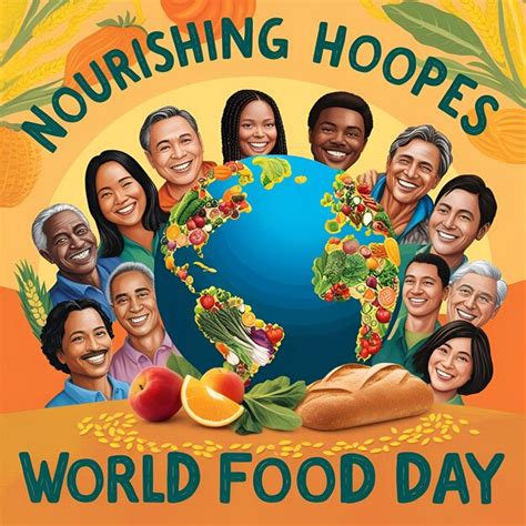 Celebrate World Food Day Promoting Food Security And Sustainable Agriculture Premium Ai
