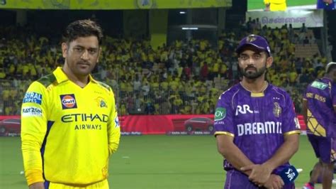 ipl 2025 live scorecard of csk vs kkr check full score of chennai