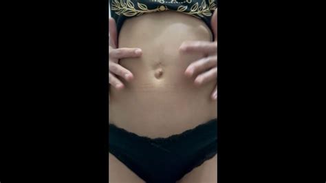 Ursecretava Bloated Belly Button Play Manyvids