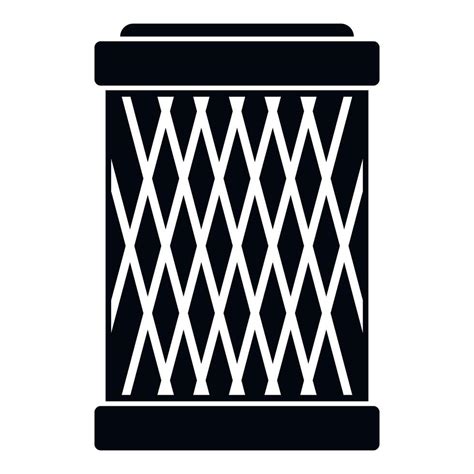 Automotive Engine Air Filter Icon For Repair 74365432 Vector Art At