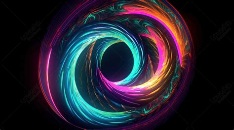 추상 네온 3d 렌더링된 프랙탈 디자인 다채로운 나선형 포털 3d 배경 선형 배경 나선형 배경 이미지 Hd 3d 선형 나선형 배경 사진 무료 다운로드 Lovepik