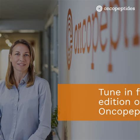 Oncopeptides Ab Publ On Linkedin Join Our Ceo Sofia Heigis ♦️ And Ir