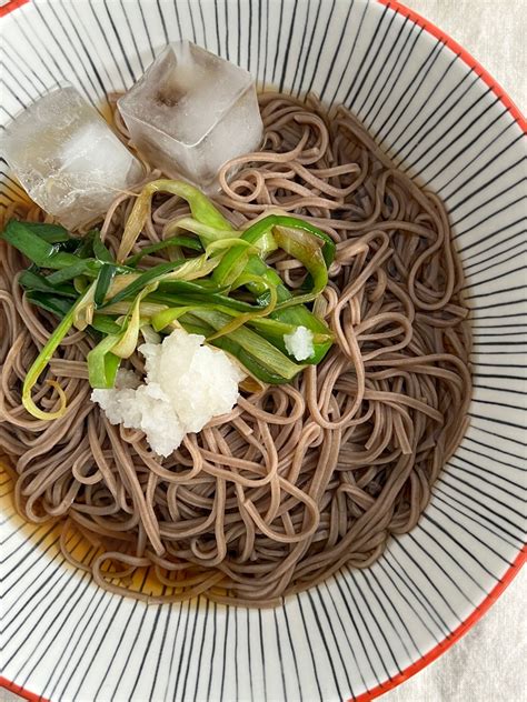 Zaru Soba Cold Soba Noodle Korean Recipe