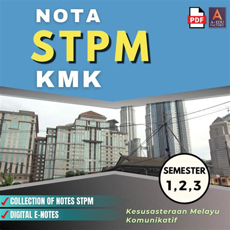 📚pdf Nota Kmk Kesusasteraan Melayu Komunikatif Semester 1 3 Stpm