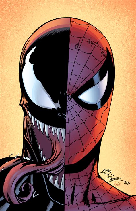 Spiderman And Venom By J Skipper On Deviantart Artofit