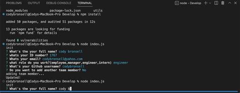 Github Codybronsellteam Profile Generator