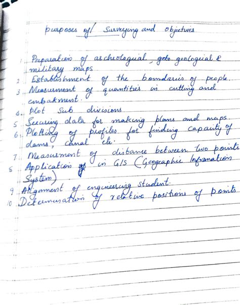 SOLUTION Purpose Of Surveyung And Objectives Studypool