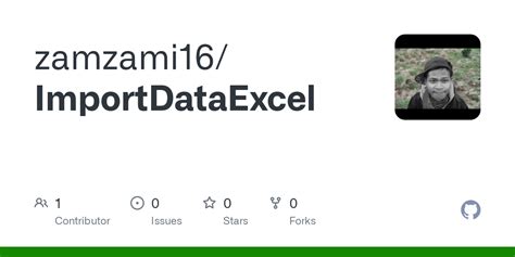 Github Zamzami Importdataexcel