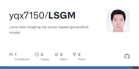 Github Yqx7150 Lsgm Lens Lessimagingviascore Basedgenerativemodel