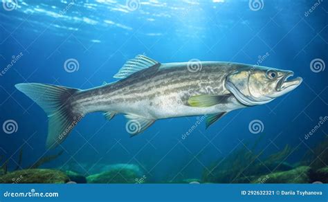 Hake Fish Icon Vector Illustration Isolated On White Cartoondealer