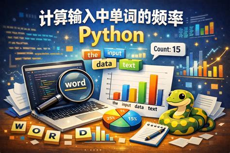 计算输入中单词的频率python