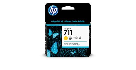 Source Graphics Leading 3d And Large Format Solutions Hp 711 Yellow 29ml