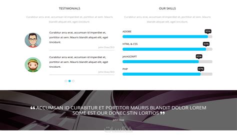 تحويل قوالب التصميم psd figma لصفحة انترنت html متجاوبة خمسات