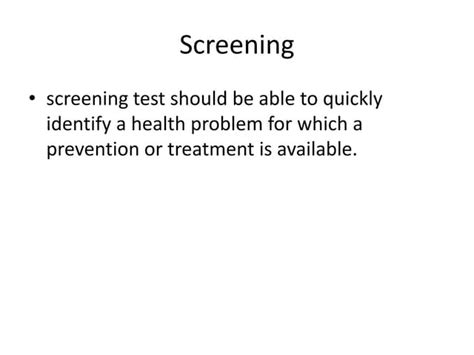 Screening Pptx