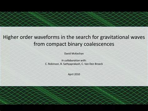 ppt higher order waveforms in the search for gravitational waves from