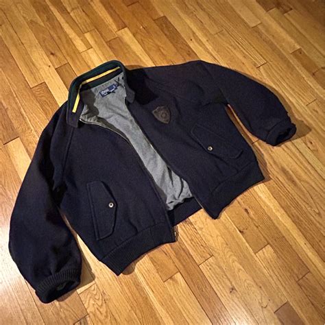 Polo Ralph Lauren Vintage Varsity Patch Jacket Gem