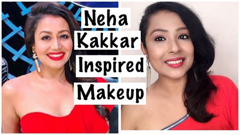 Neha Kakkar Inspired Makeup Tutorial Affordable Indian Makeup Youtube