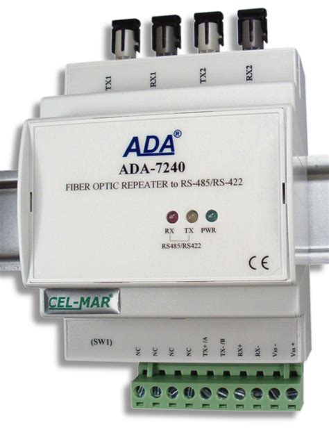 Multimode Multidrop Fiber Optic Rs 485 Rs 422 Converter