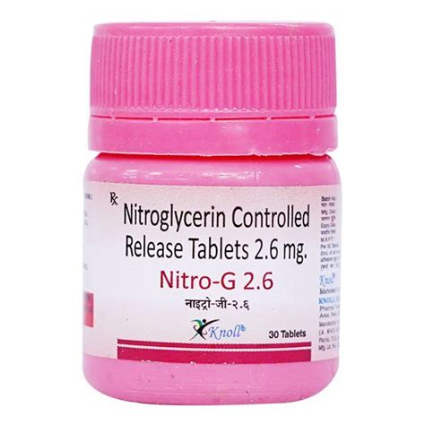 Nitroglycerin 26 At Best Price In Kolkata By Lily Medical Stores Pvt