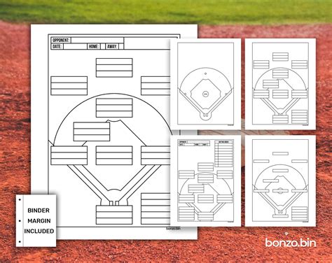 Baseball Position Chart Template