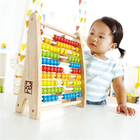 Hape Abacus Rainbow Beads Tates Toys Australia The Best Toys At Great Prices