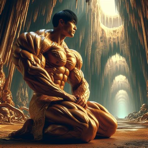 The Beauty Of Male Muscle Ai Fantasy Art