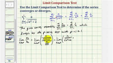 Calculus 2 Session 26 Comparison Test Limit Comparison Test Youtube
