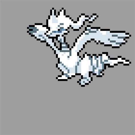 Pixilart Reshiram Sprite By Redwoodskyclone