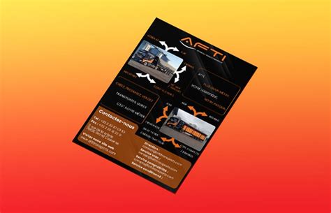 Flyers Transport Afti Webcom Normandie