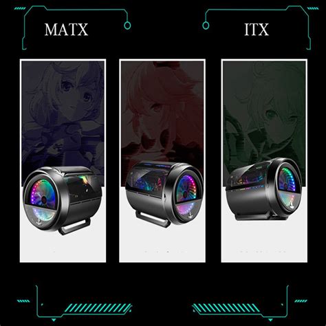 Space Capsule Matx Itx Motherboard Vertical Graphi Grandado