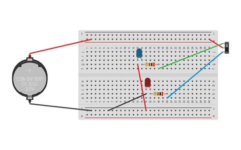Circuit Design 64tec2021dos Leds Tinkercad