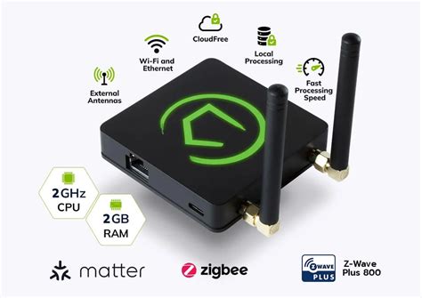 Hubitat Elevation Model C 8 Pro อุปกรณ์ Home Automation Hub รองรับ