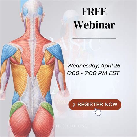 A Webinar For Basic Human Anatomy Wednesday April 26 600 700