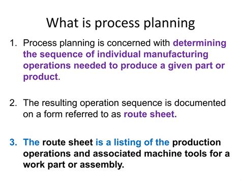 computer aided process planning pptx