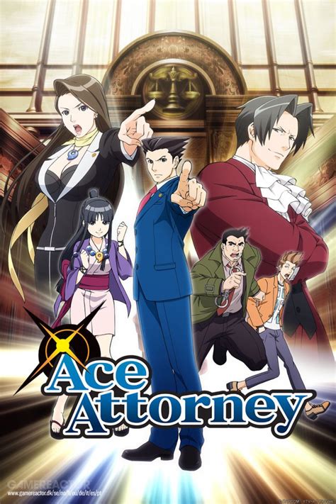 Phoenix Wright Ace Attorney Anime Series Heads West Ace Attorney