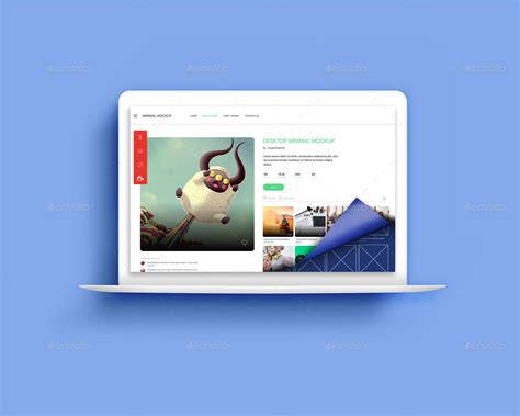 Scroll Web App Showcase Mockup By FingerGraphics GraphicRiver