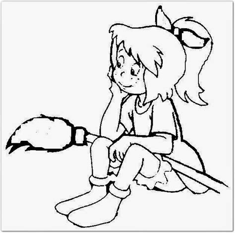 Ausmalbilder Zum Ausdrucken Ausmalbilder Bibi Blocksberg