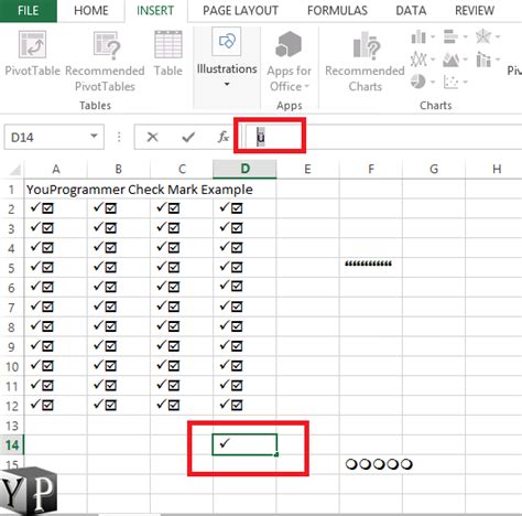 How To Make A Checkmark In Excel Spreadsheet YouProgrammer