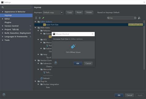 pycharm 用鼠标滑轮控制代码放大缩小的设置 CSDN博客